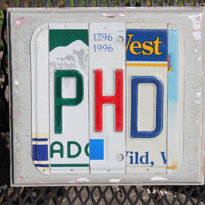 Upcycled License Plates - Etsy