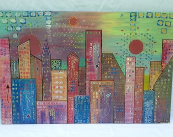 City Skyline Art Projects For Kids