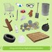 Recycle Clipart, Earth Day Clipart, Recycling Overlays, Garbage Truck ...