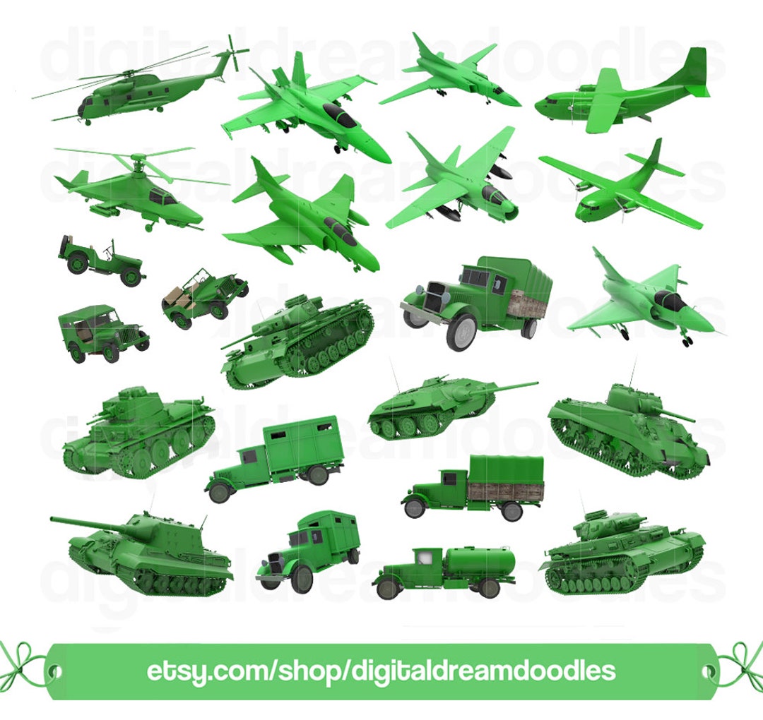 Army Clipart USA Military Clipart Army Vehicle Overlays - Etsy Australia