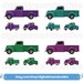 Truck Clipart Pickup Truck Overlays Classic Vintage Truck - Etsy Canada