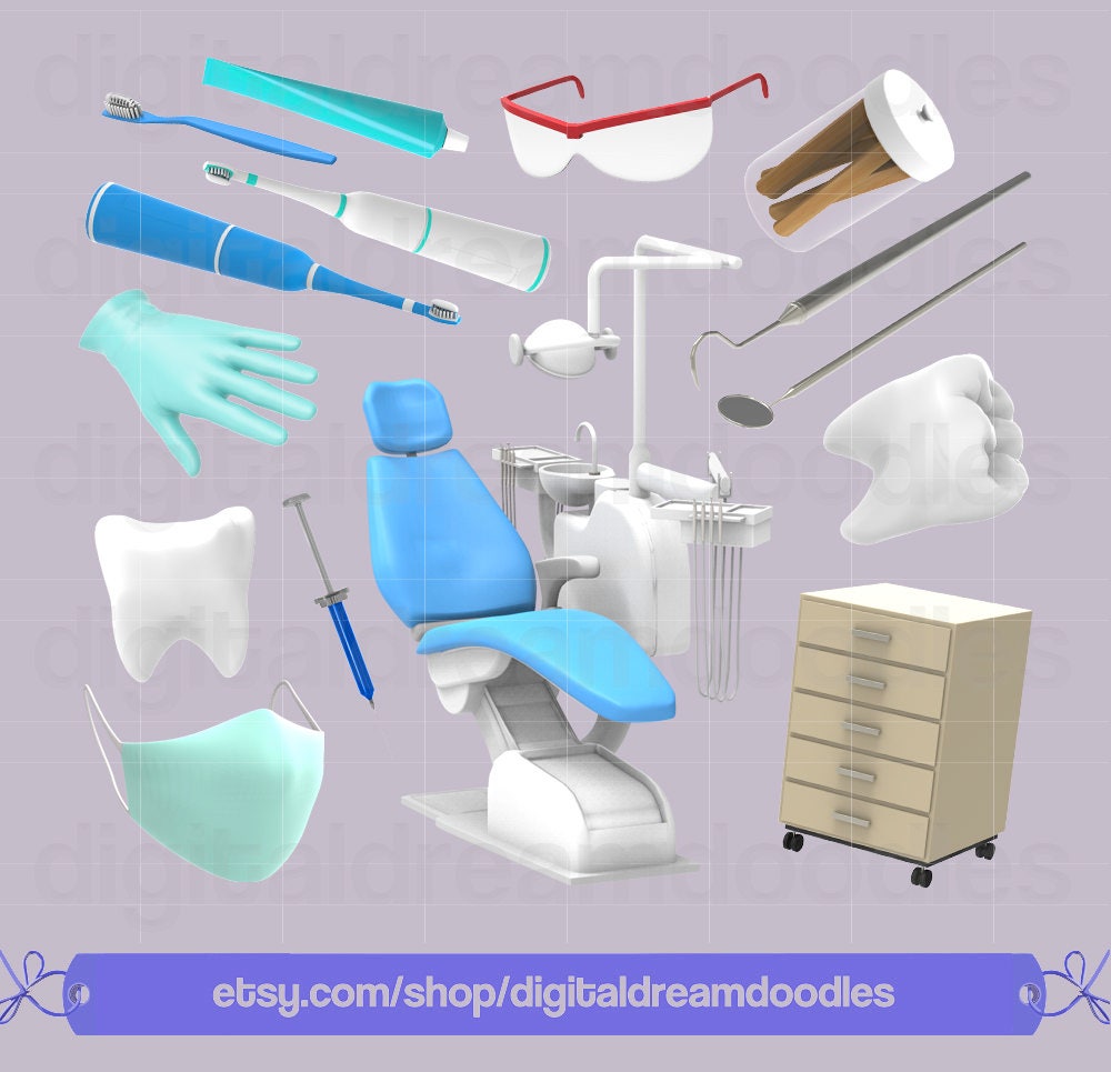 Dentist Clipart, Dentist Overlays, Dental Care Image, Oral Hygiene ...