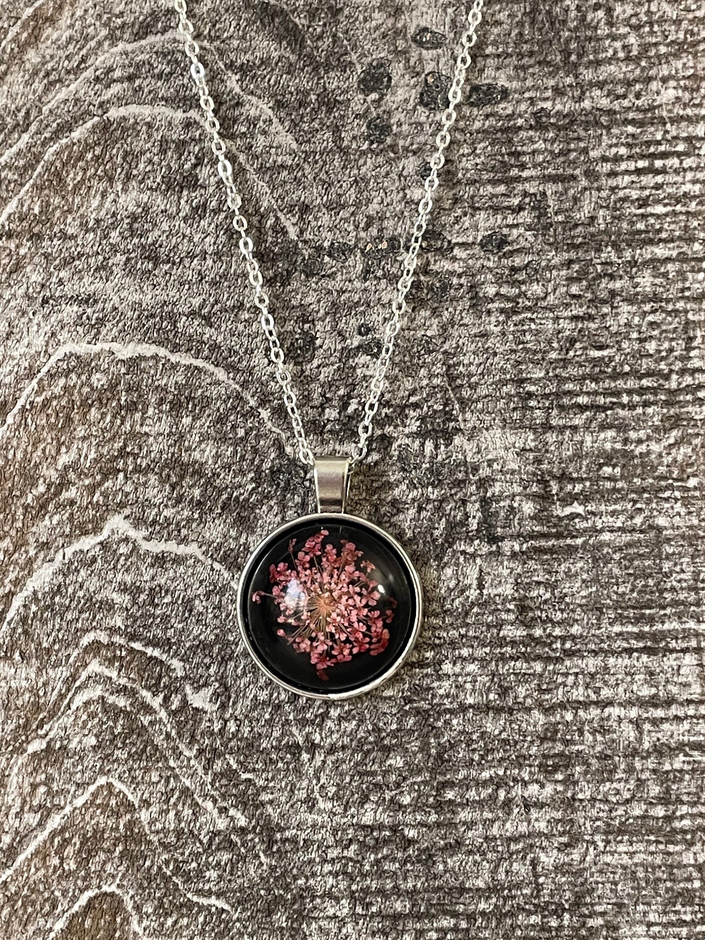 Nature Inspired Jewelry | Real Flower Necklace | Botanical | Gifts for ...