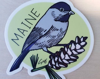 Maine State Bird | Etsy