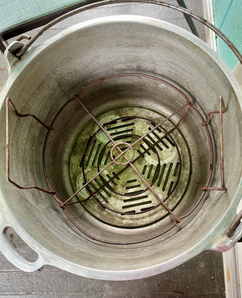 Vintage Guardian Service Cookware Set: Kettle Oven, Fryer, Wire Insert ...