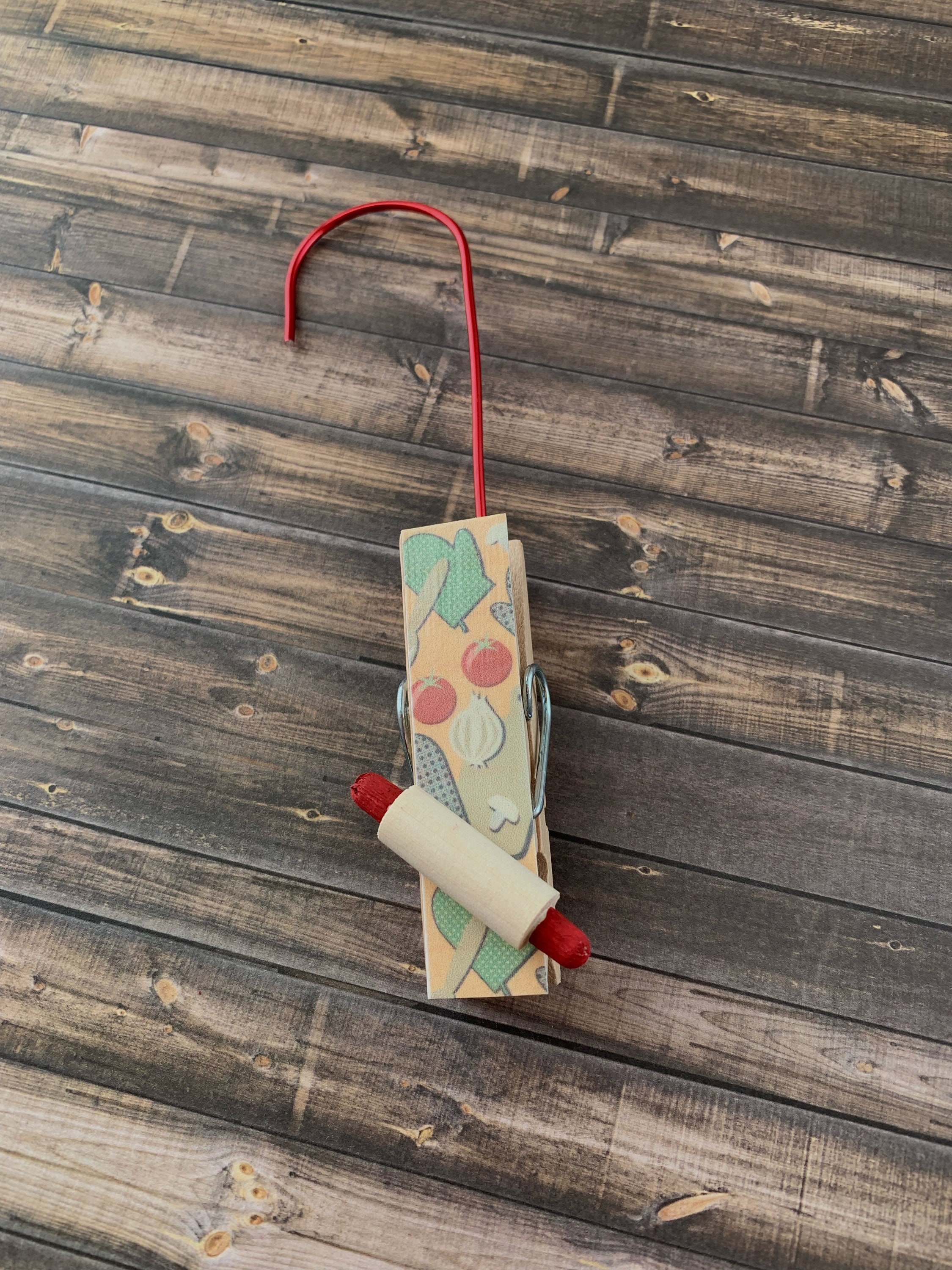 Hanging Recipe Holder Hangs From Any Cabinet Knob or Handle - Etsy