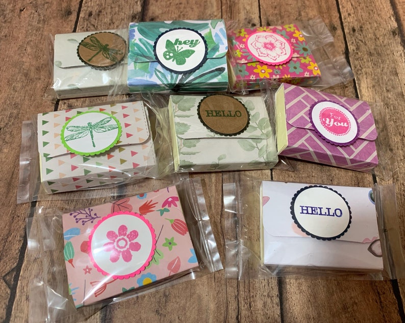 20 Mini Post-it Notepads Pocket Size Sticky Notes Table - Etsy