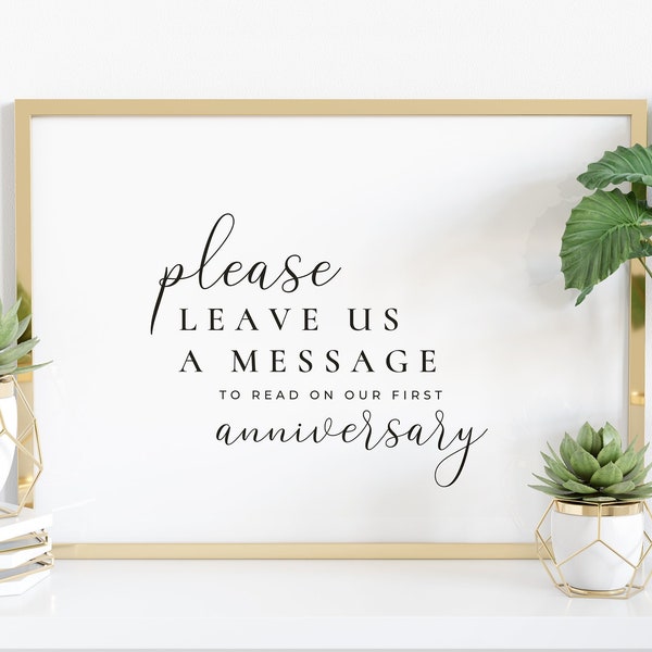 Please Leave Us a Message Sign - Etsy