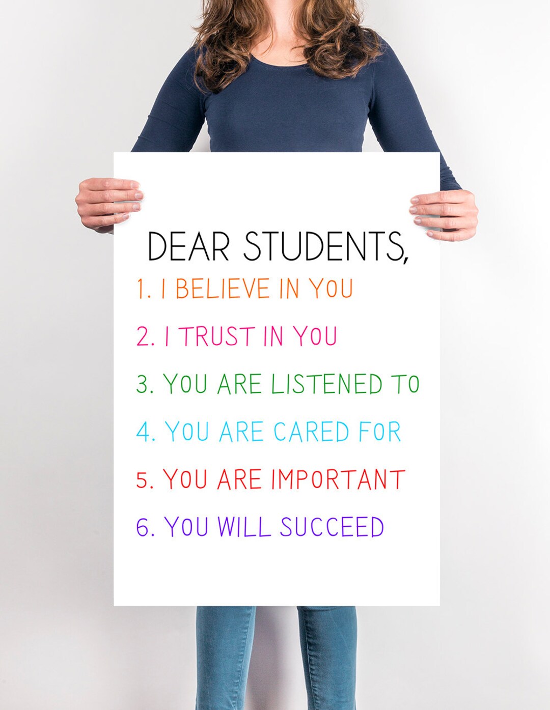 Virtual Learning Printable Poster Wall Art Classroom Decor New Teacher ...