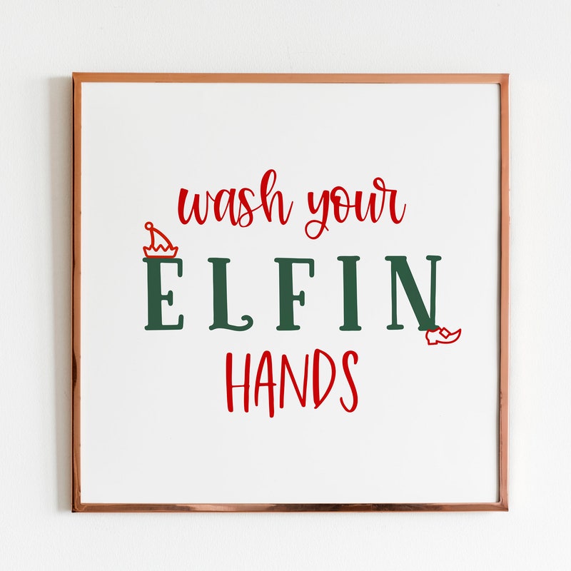Christmas Bathroom - Etsy