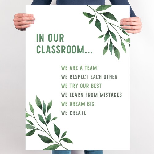Classroom Printable Wall Art Motivational Print Digital - Etsy