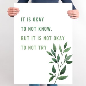 Printable Teacher Art Classroom Calming Classroom Decoration Nature ...