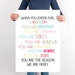 PRINTABLE in Our Classroom Wall Art Decoration Poster Size Large Print ...