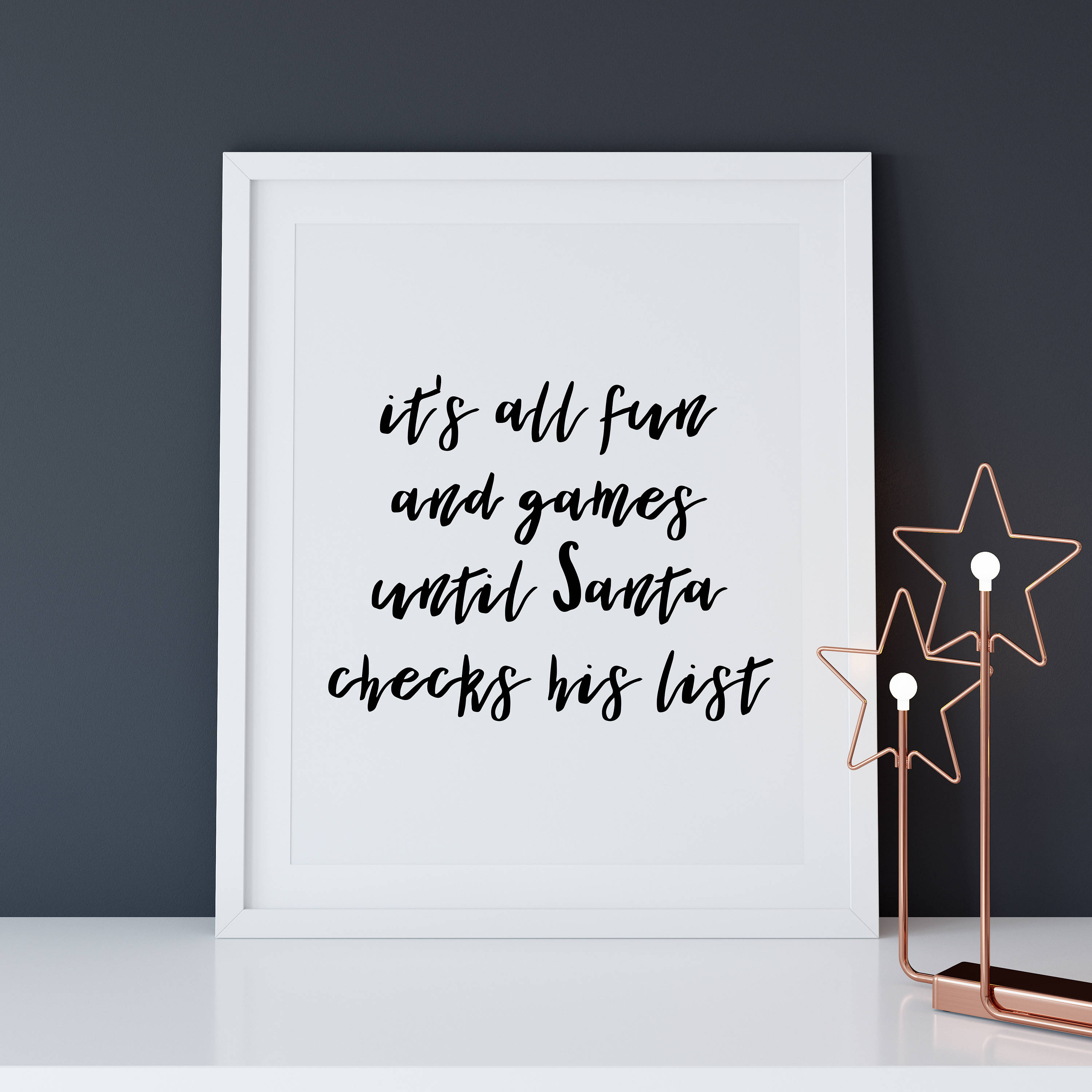 Christmas Printable Decor Christmas Sign Christmas Poster | Etsy