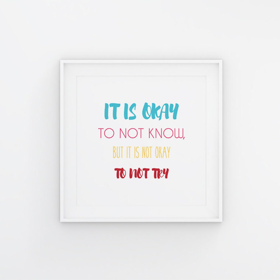Printable Teacher Art Print Poster Classroom Rules Decoration Sign Dr ...