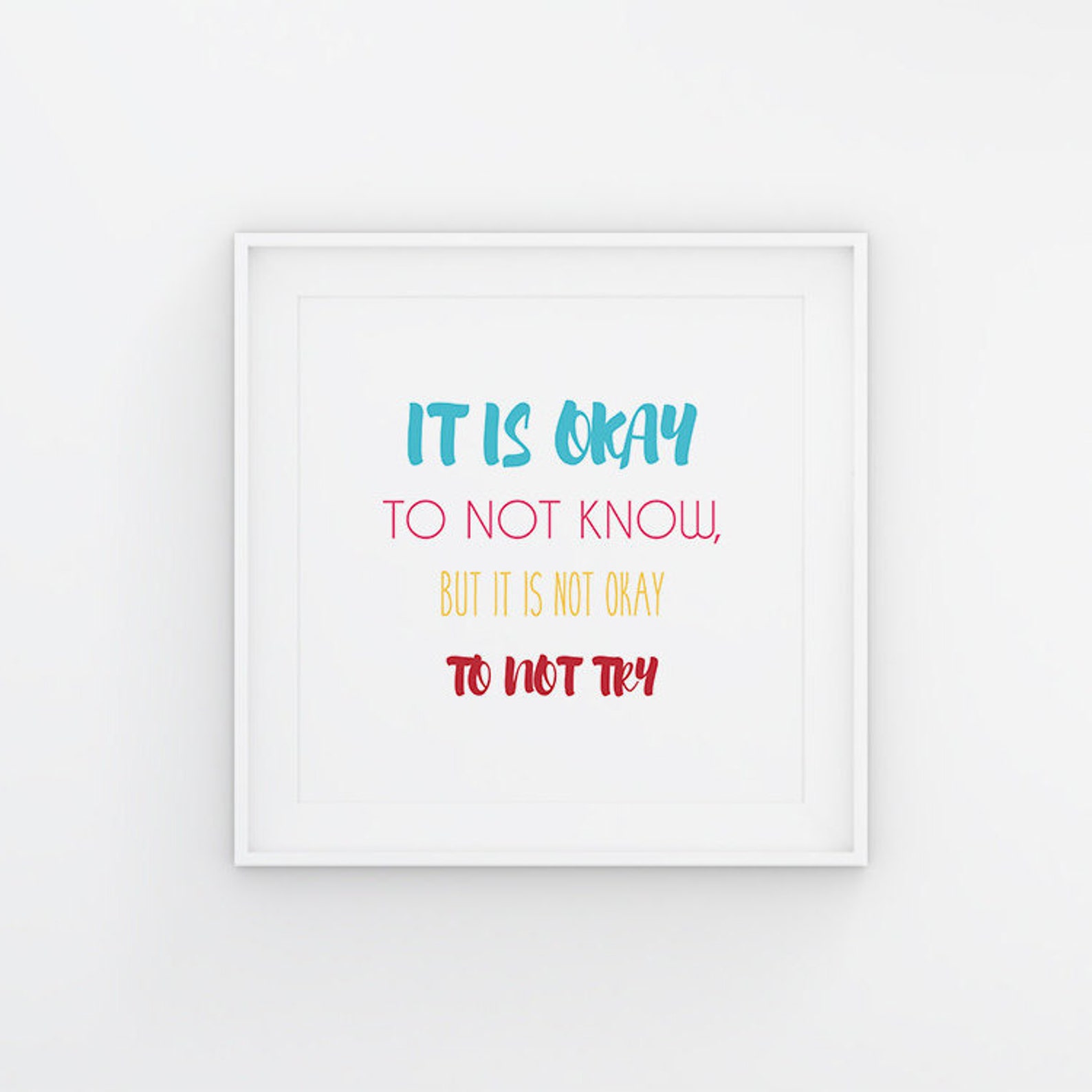Printable Teacher Art Print Poster Classroom Rules Decoration Sign Dr ...
