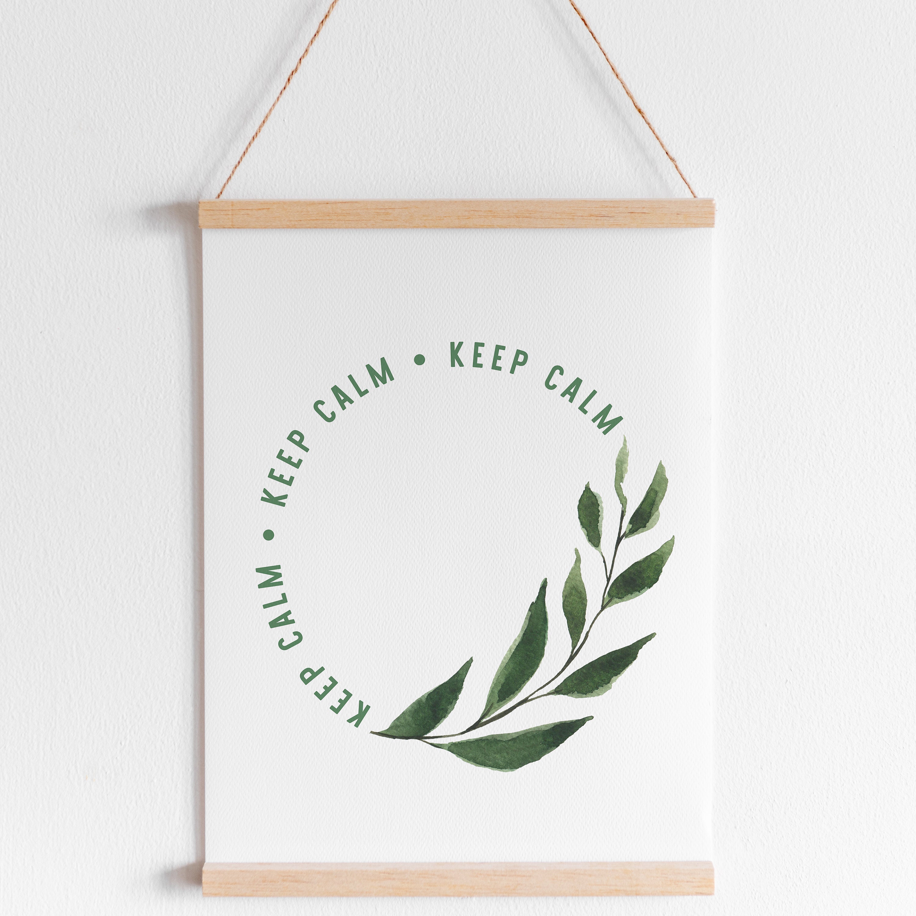 Calming Classroom Printable Art Keep Calm Eucalyptus Nature - Etsy