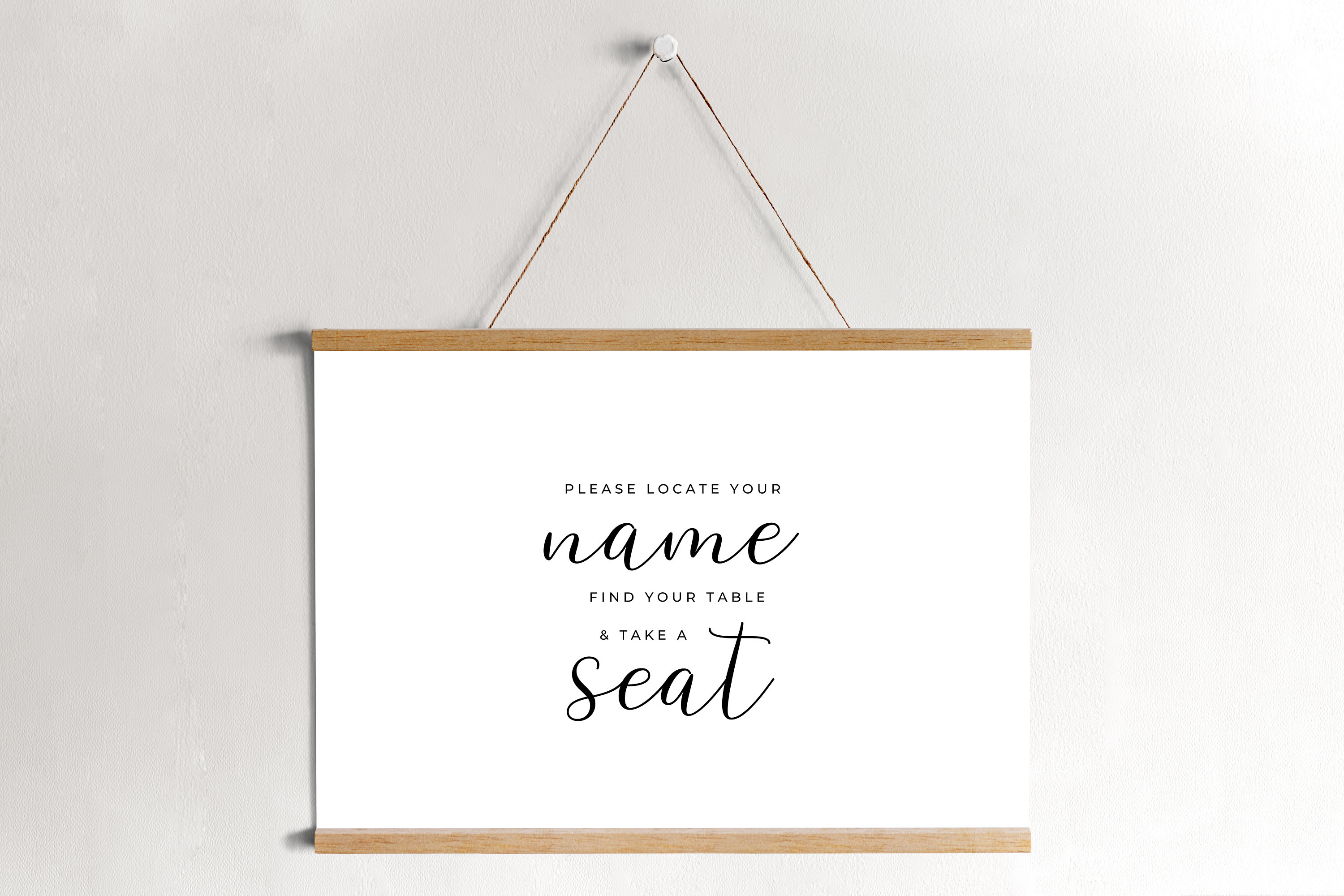 Find Your Table Sign, Please Locate Your Name Find Your Table and Take ...