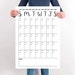 Large Classroom Calendar DIY Printable Poster Office | Etsy