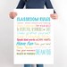Teacher Classroom Rules, Classroom Wall Decoration, Teacher ...