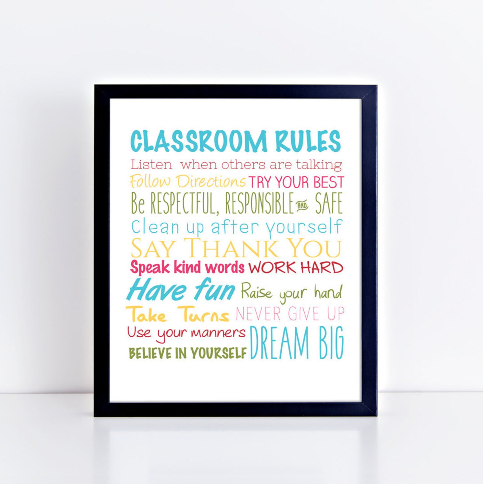 Teacher Classroom Rules, Classroom Wall Decoration, Teacher ...