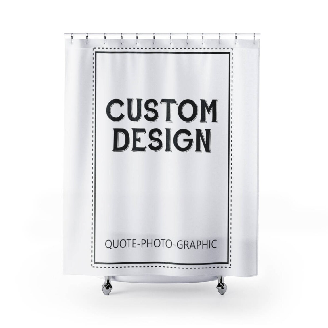 Personalized Shower Curtains Custom Bathroom Shower Curtains - Etsy