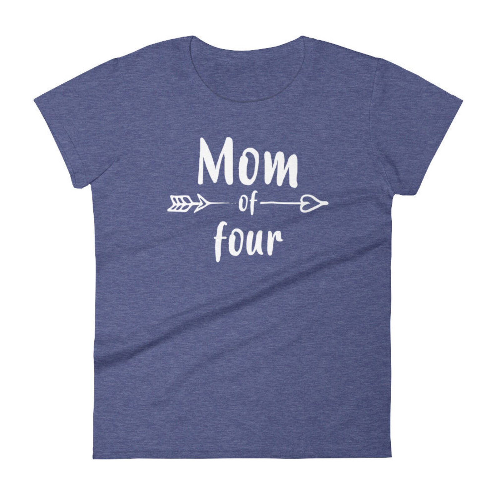 Mom of Four T-shirt Gift for Mother of 4 Kids Mom 4 Mom4 - Etsy