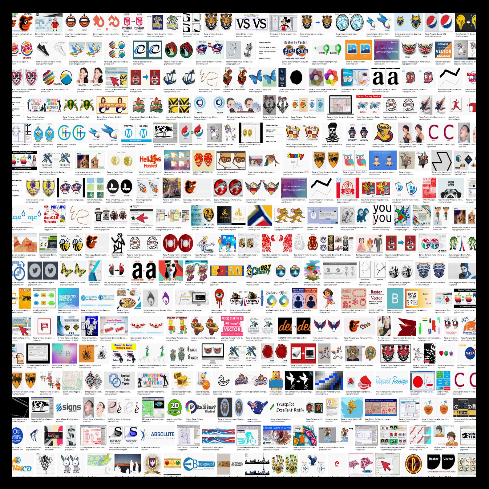 Photo to Vector Logo to Vector Convert to Vector SVG for | Etsy