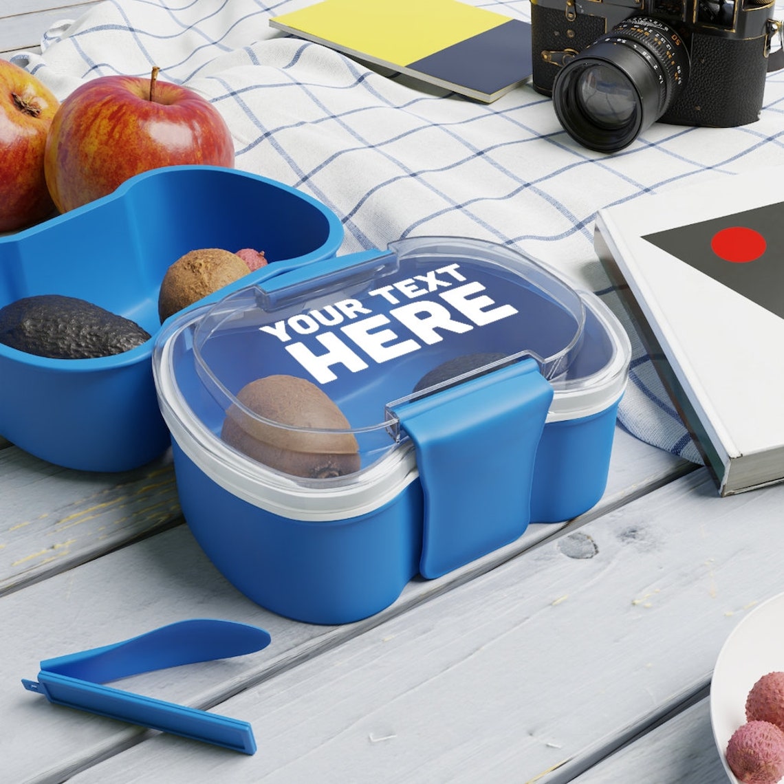 Custom Two-tier Bento Box Personalized Customizable Lunch Box | Etsy