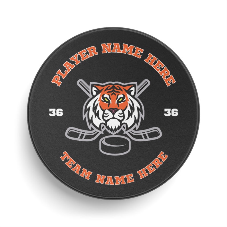Custom Hockey Puck With Name and Photo Personalized - Etsy
