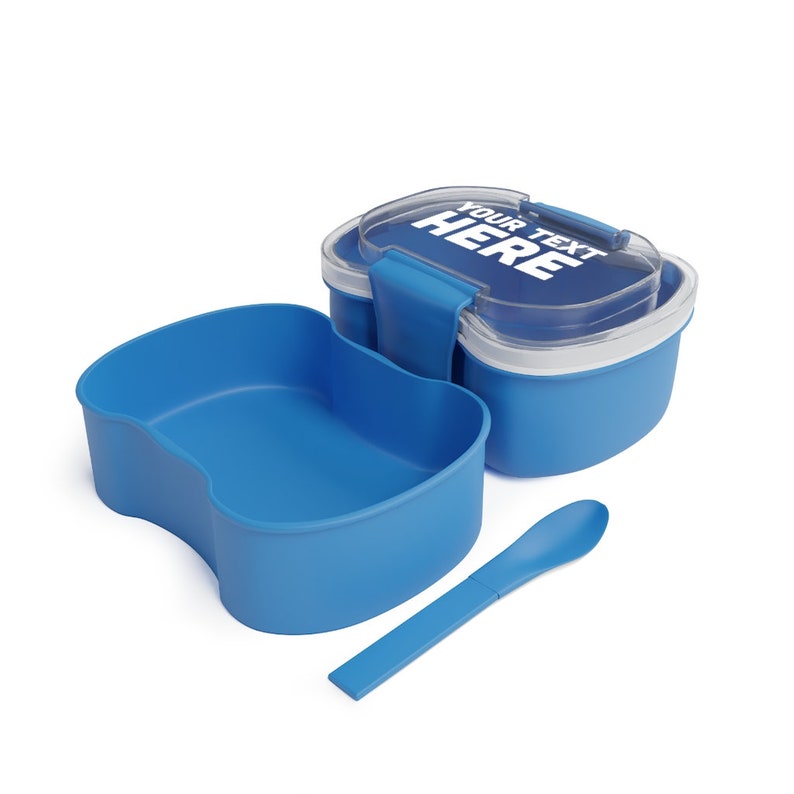 Custom Two-tier Bento Box Personalized Customizable Lunch Box | Etsy