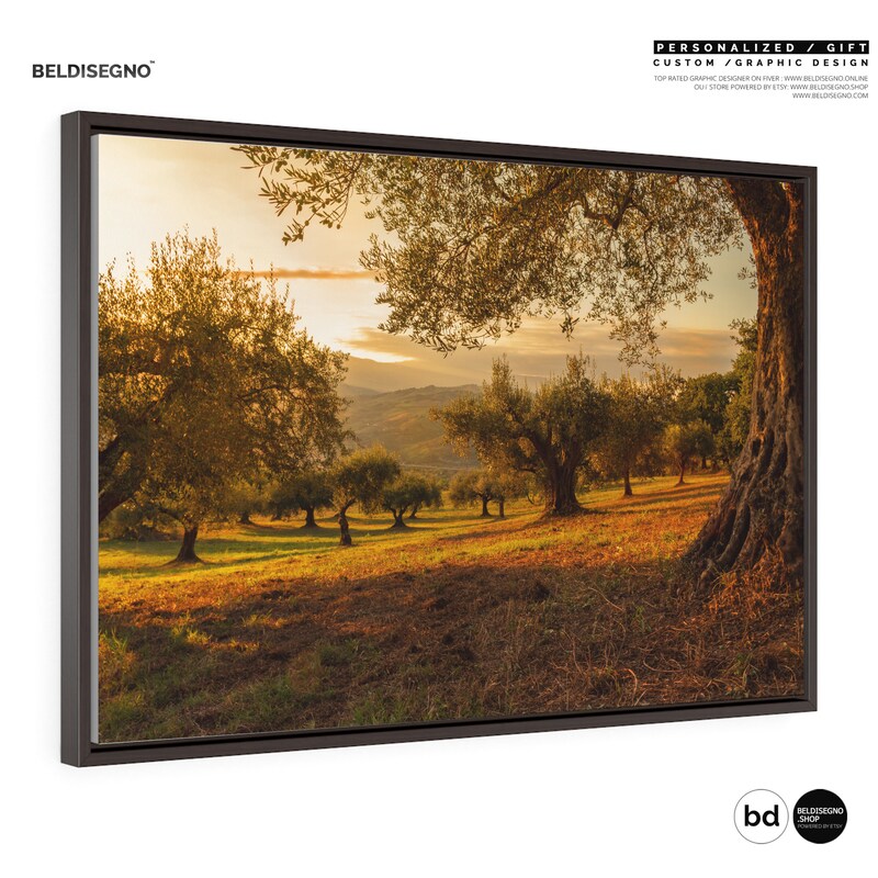 Wrapped Canvas With Frame - Etsy