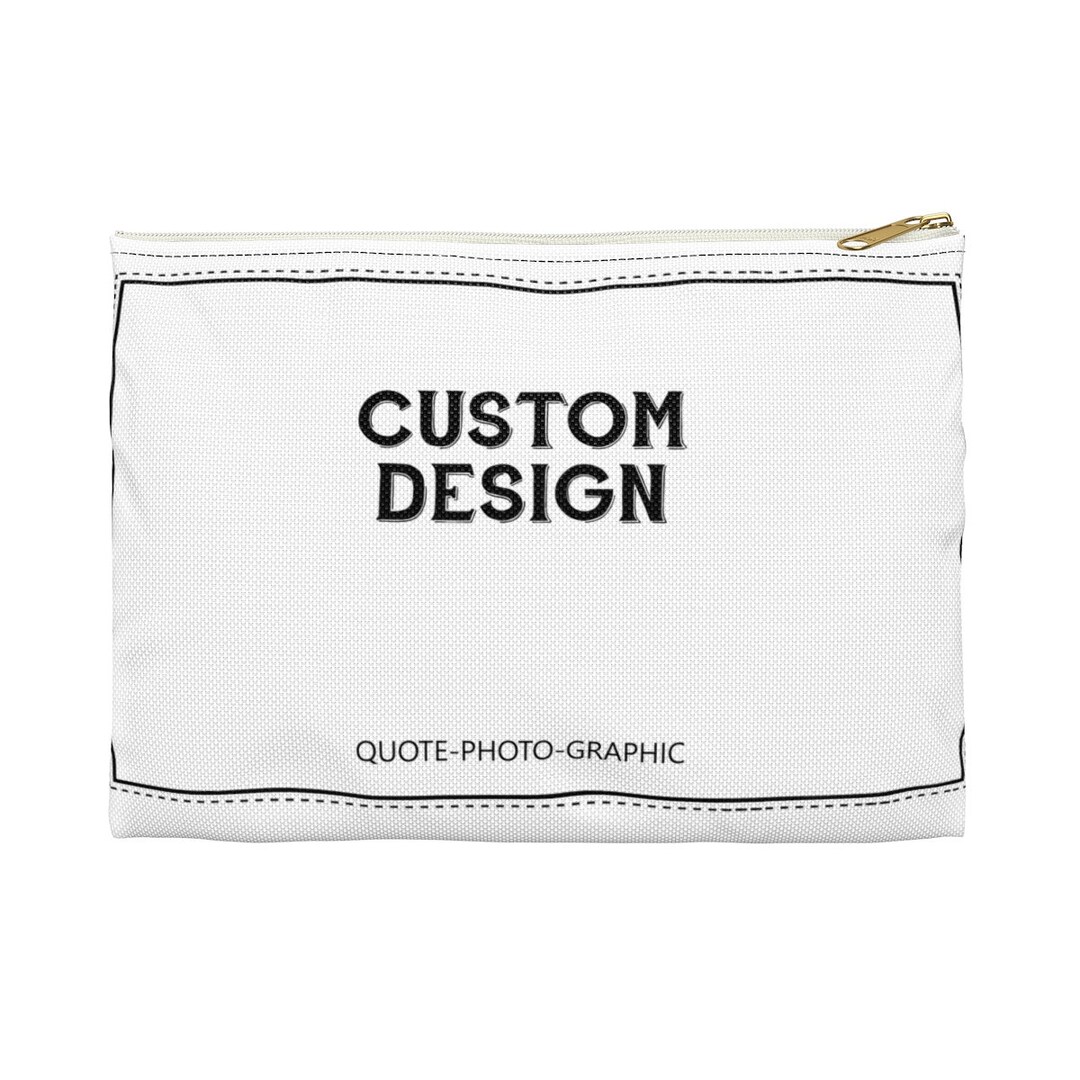 Personalized Accessory Pouch - Custom Makeup Bags | Pencil Case ...