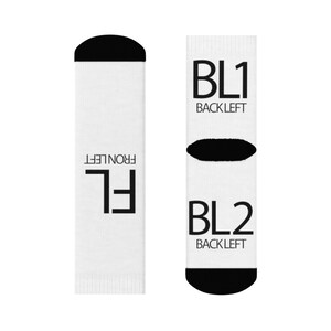 Personalized Crew Socks Custom Socks Socks With Face on It Customize ...