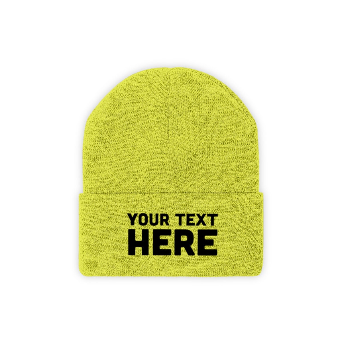 Custom Knit Beanie Hat for men women Custom Embroidery | Etsy