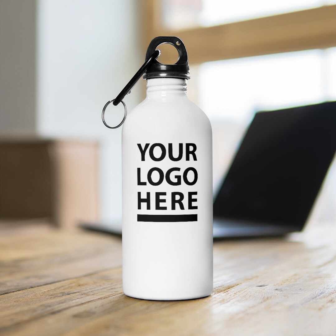 Personalized Stainless Steel Water Bottle – Custom Photo, Logo & Text ...