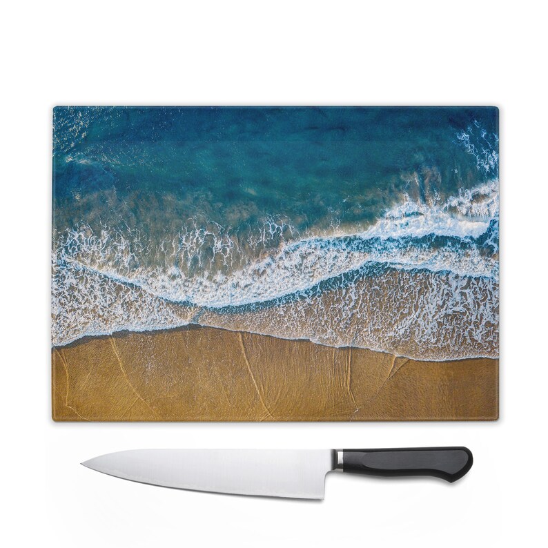 Personalized Glass Cutting Boards Custom Photo Chopping - Etsy