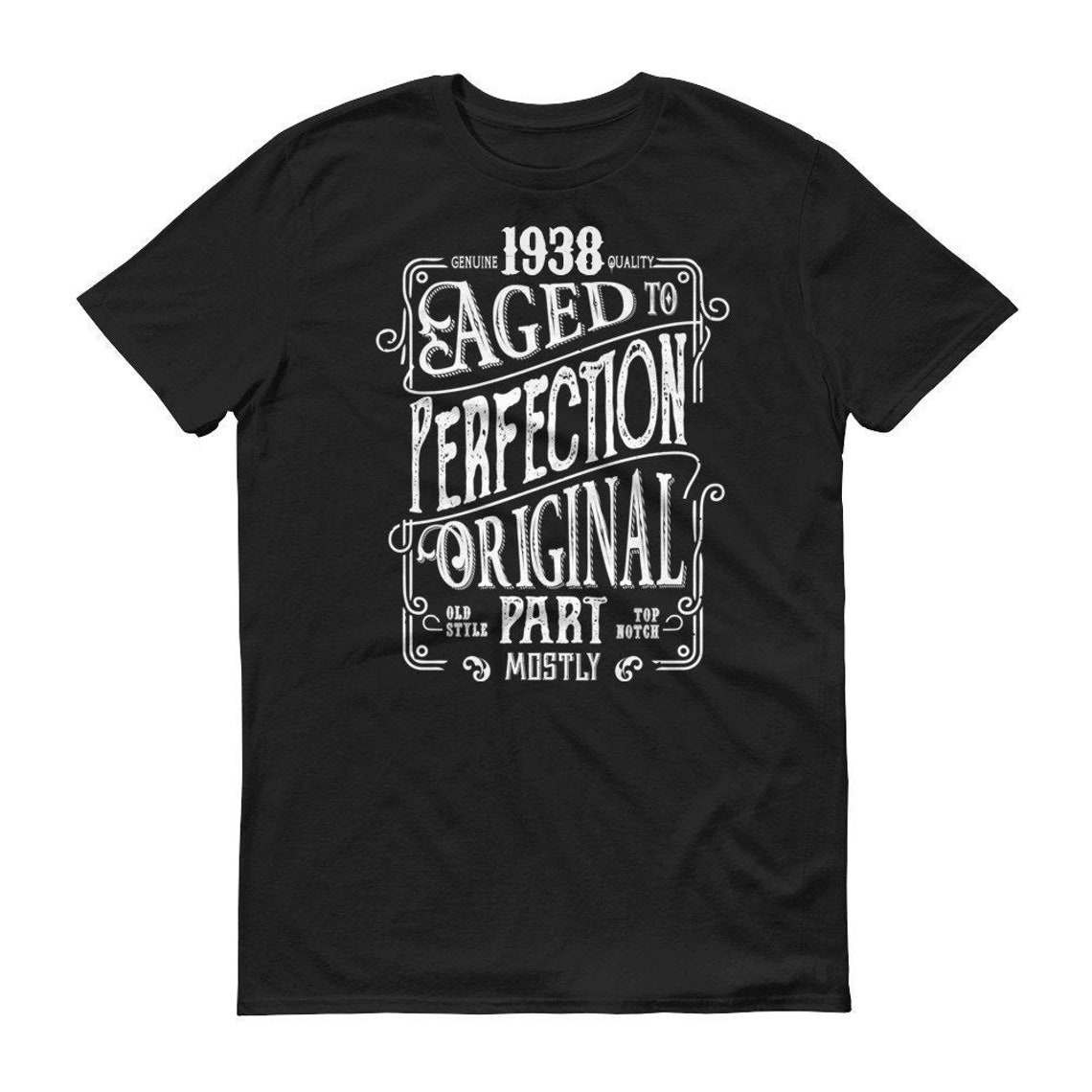 1938 Birthday T Vintage Born In 1938 T Shirt For Men 83rd Etsy