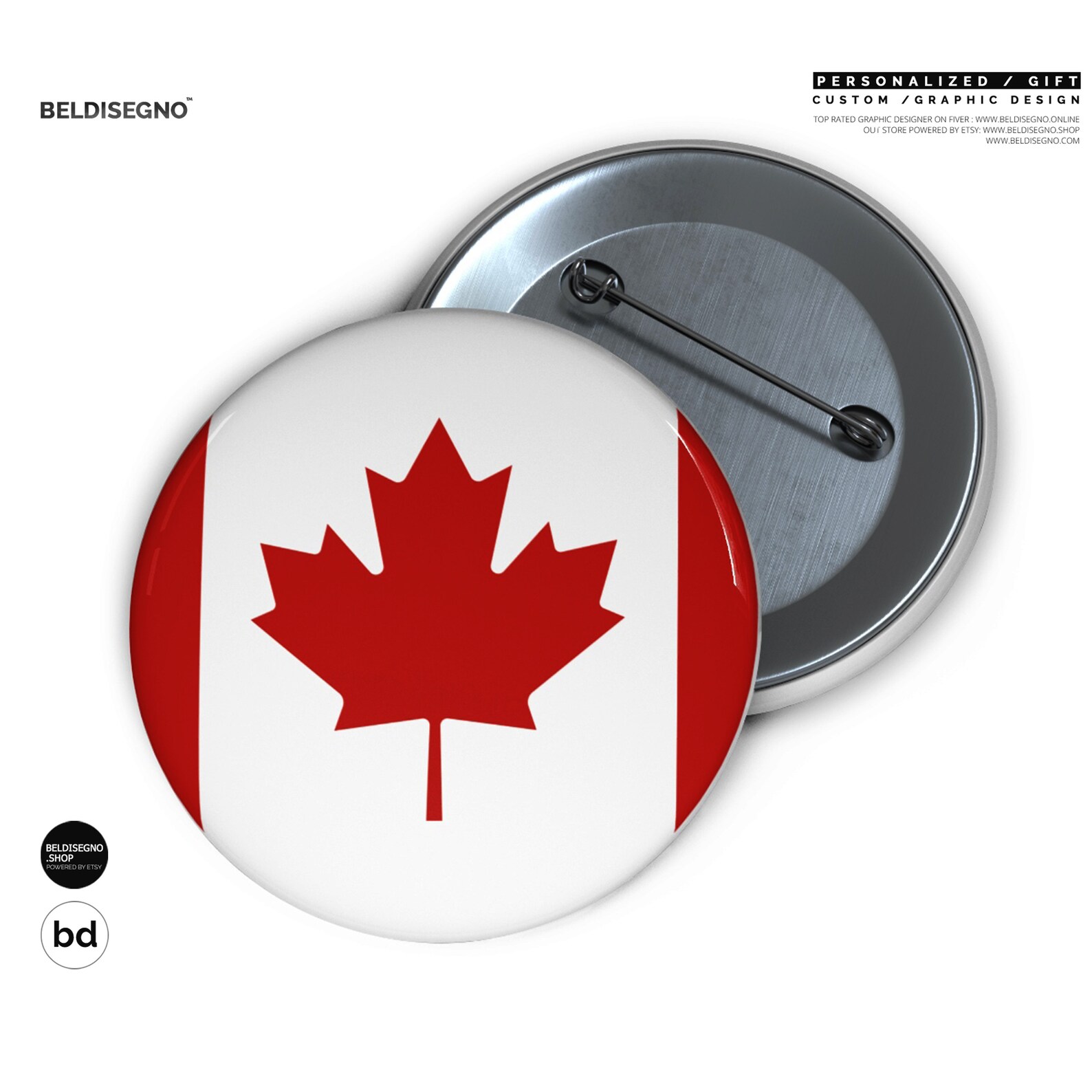 Custom Pin Buttons Personalized Lapel Pin With Picture Name - Etsy