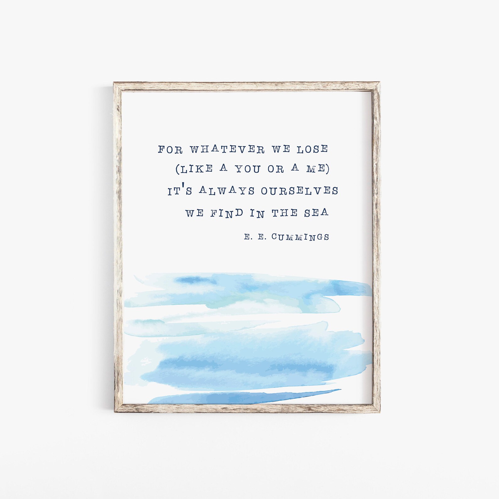 Ee Cummings Poem Printable for Whatever We Lose Find in the - Etsy