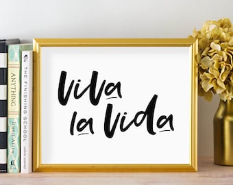Viva La Vida Print - Etsy