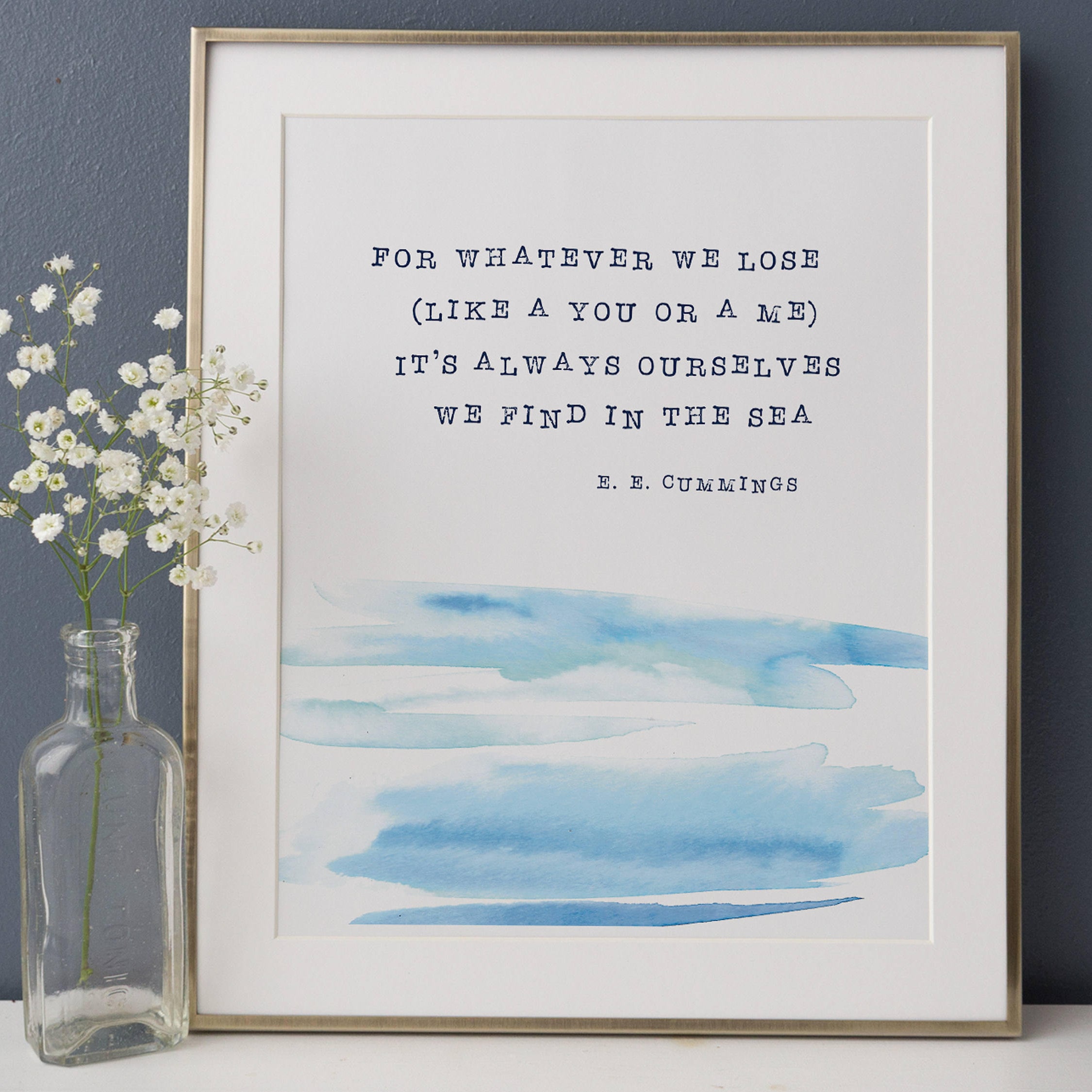 Ee Cummings Poem Printable for Whatever We Lose Find in the - Etsy