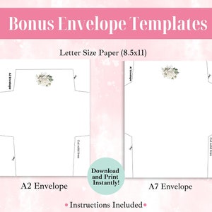 Congratulations Wedding Printable Greeting Card and Envelope INSTANT ...