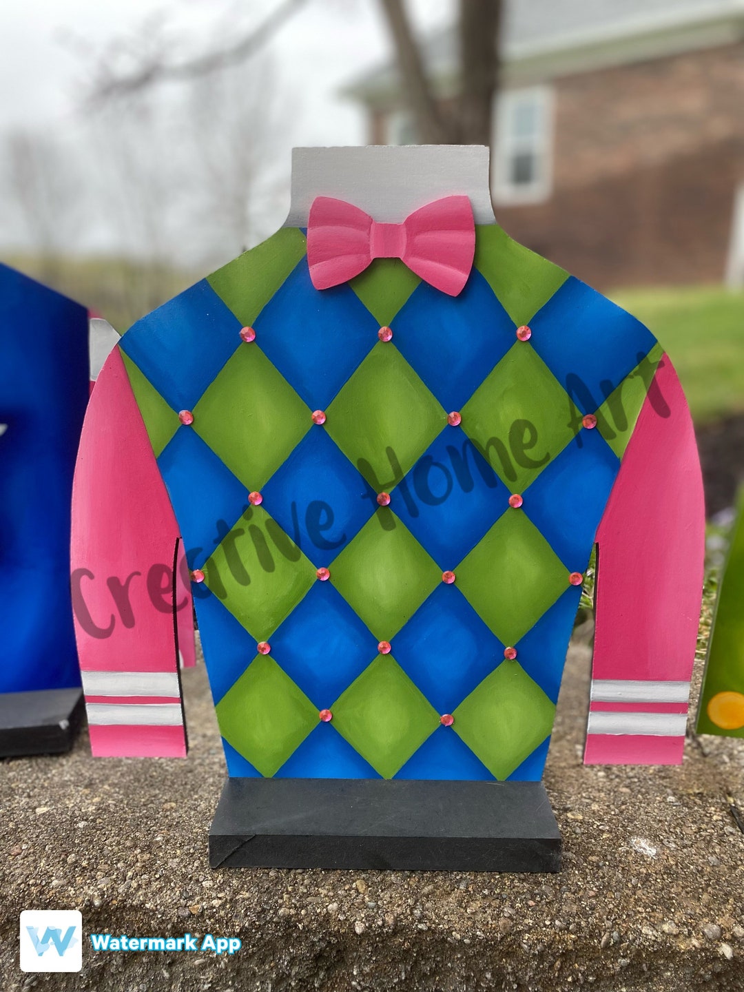 Jockey Silk Centerpiece Kentucky Derby Decoration KY Table Decoration ...