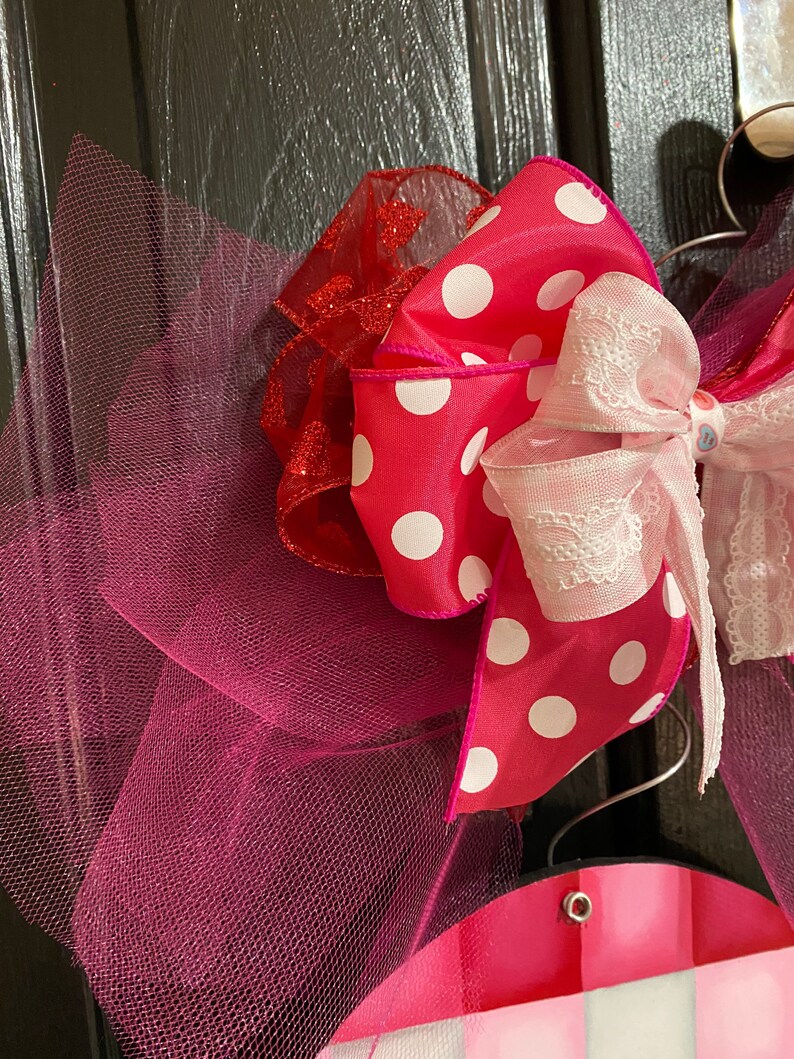 Valentines Day Door Hanger Single Heart Door Hanger Valentines - Etsy