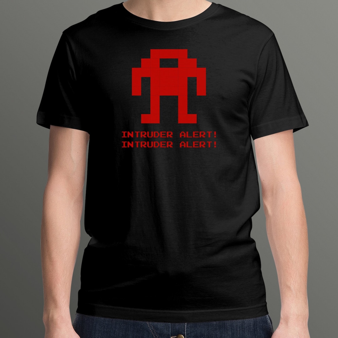 BERZERK Arcade T-shirt | INTRUDER ALERT | Clever Arcade Shirt | Berzerk ...