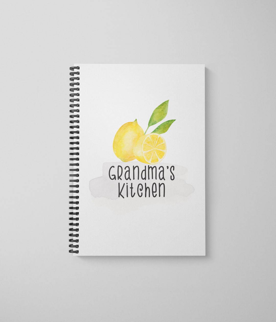 Personalized Kitchen Spiral Bound Notebook or Journal Kitchen - Etsy