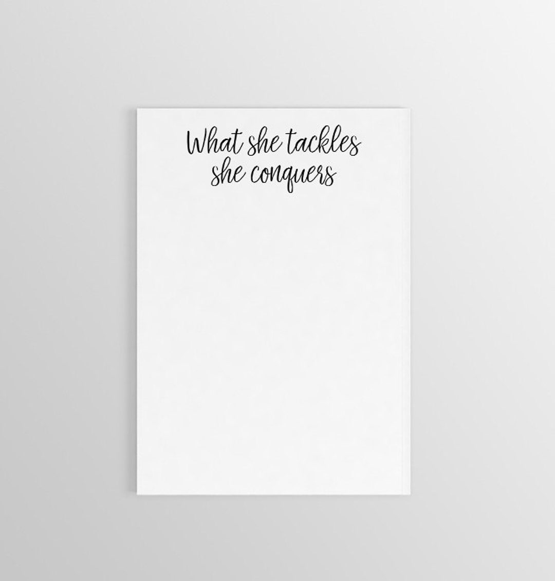 What She Tackles She Conquers Notepad Girl Power Notepad To Etsy what-she-tackles-she-conquers-notepad-girl-power-notepad-to-etsy