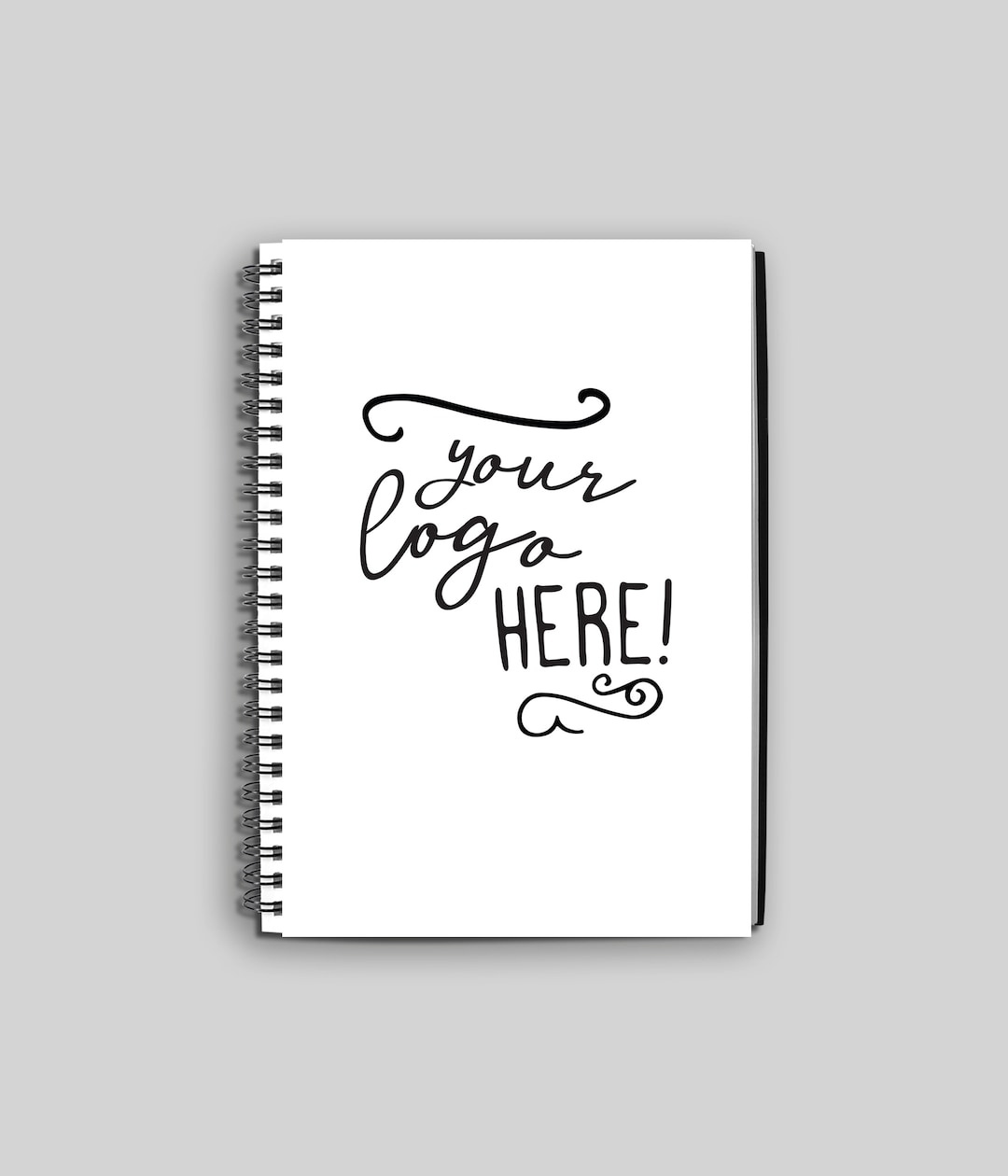 Custom Logo Notebook, Personalized Notebook, Branded Notebook, Business ...