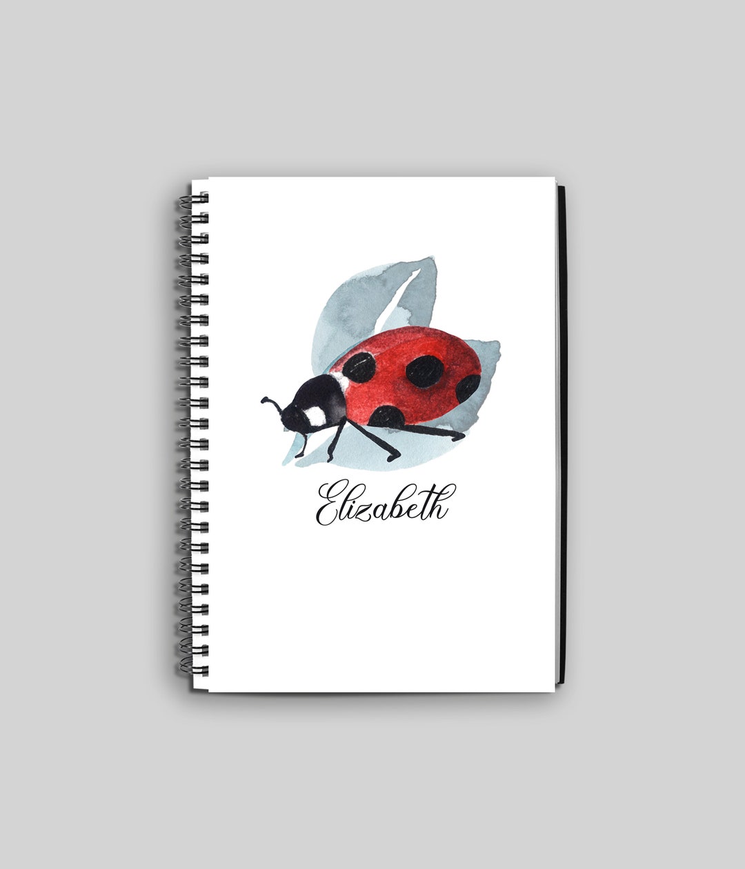 Ladybug Notebook // Personalized Ladybug Notebook // Custom Ladybug ...